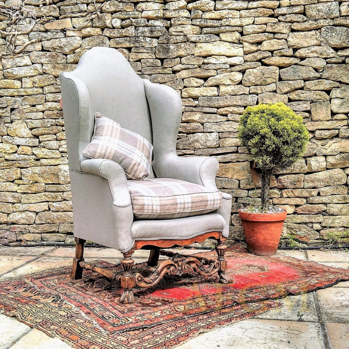 Three Life Size Clay Terracotta Warriors - AEGM