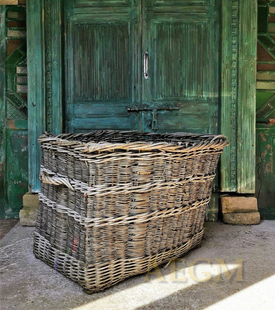 Large 19th Century Mill Baskets - AEGM