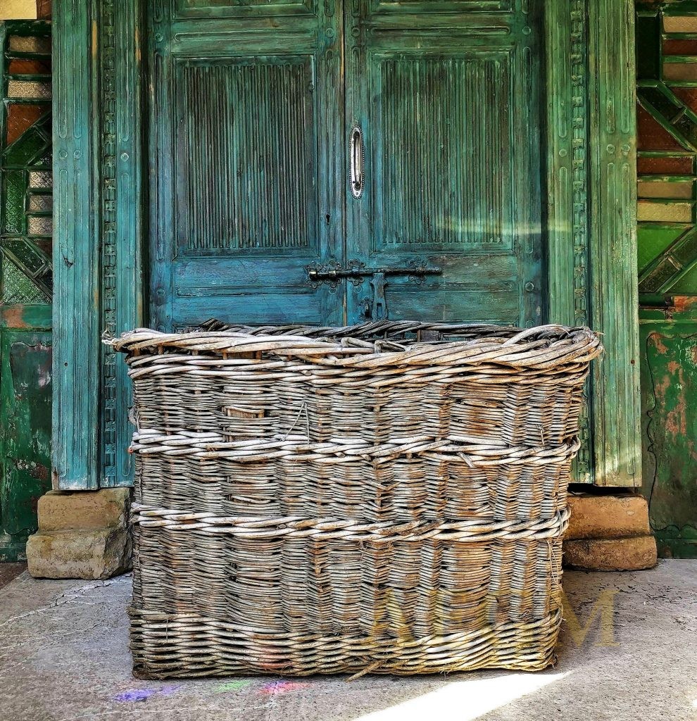Large 19th Century Mill Baskets - AEGM