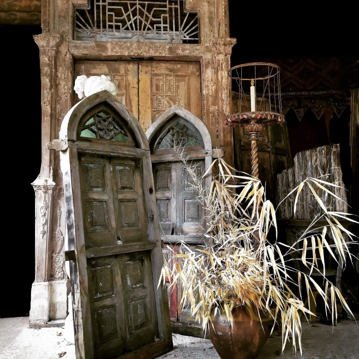 A Fabulous Pair of Large Primitive Nagaland Doors – AEGM