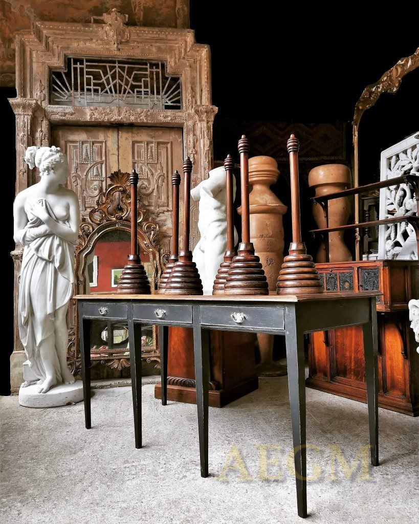 An Elegant 19th Century French Fruitwood Refectory Table of Small ...